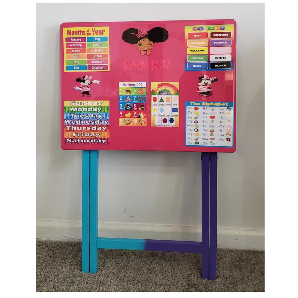 Kids Learning Table For Girls – Neighborhood Printing